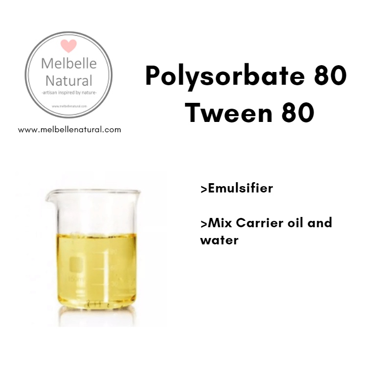 Polysorbate 80 / Tween 80 聚山梨酯80 - Cosmetics - Emulsifier / Cream ...