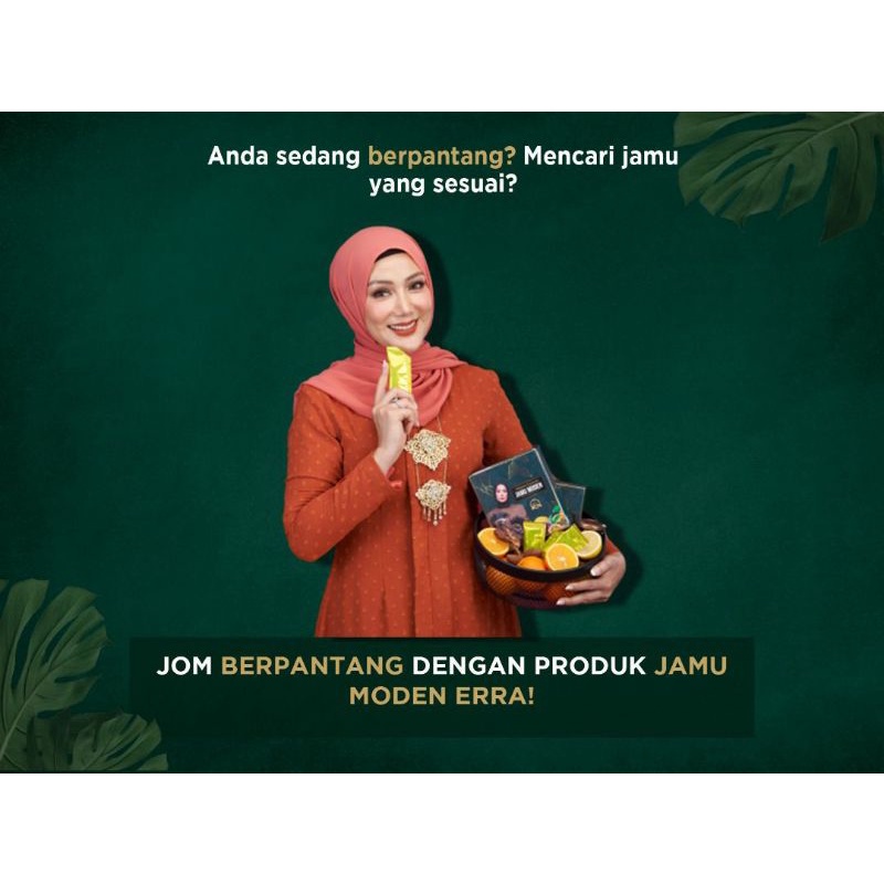 CLEAR STOCK Jamu moden ERRA | Shopee Malaysia
