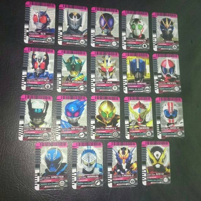 Kamen Rider Diend 2nd Rider Card Used Rider Special Neo Diend Driver ...