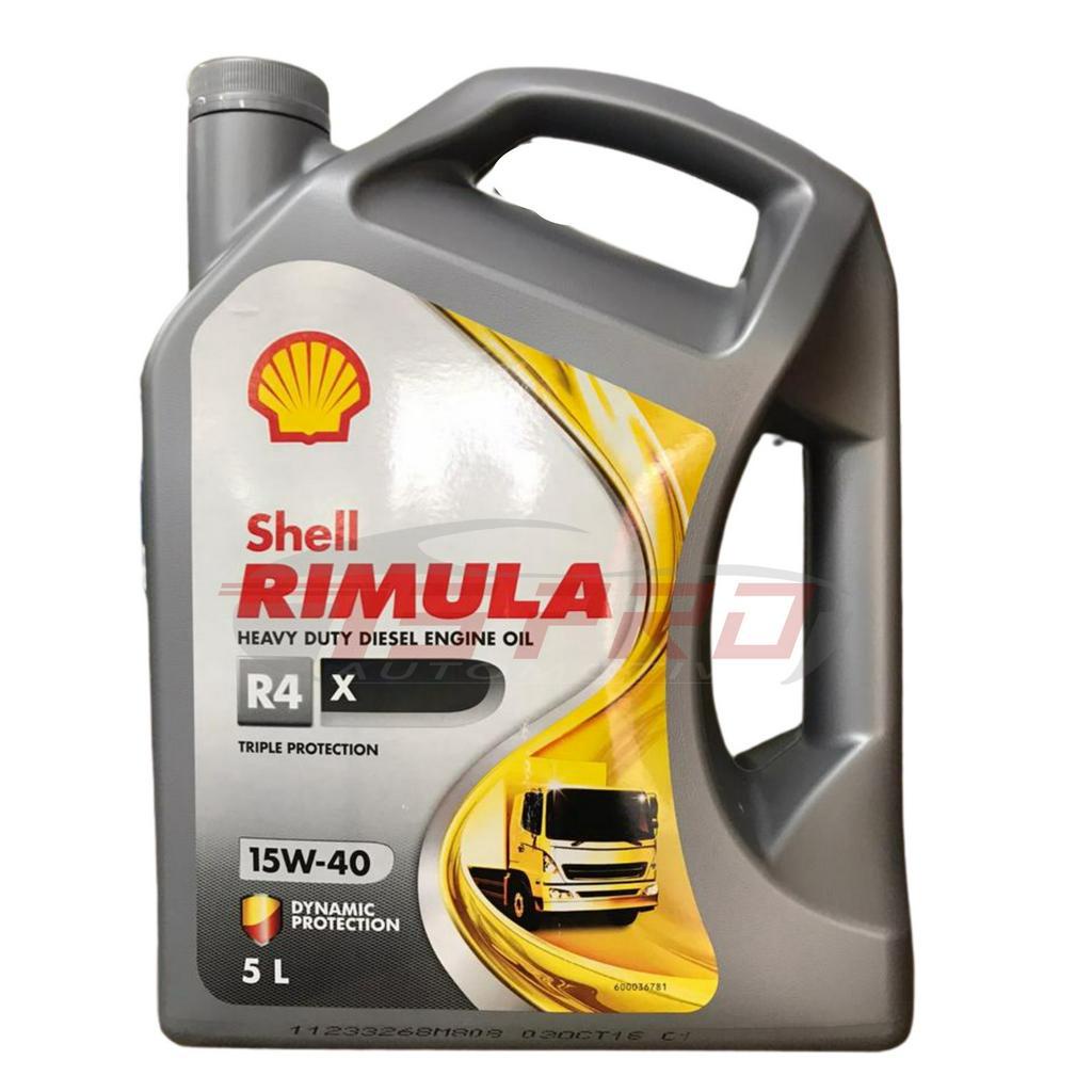 Shell R4 X 15W-40 API CI-4, CH-4, CG-4, CF-4, CF, SL ACEA E7, E5, E3 ...