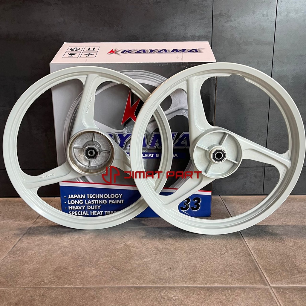 [SIAP BEARING BUSH] SPORT RIM 3 BATANG KRISS 1 DEPAN LINNIG KRISS 100 ...