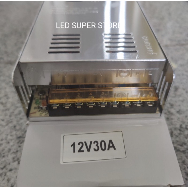 Power Supply 12V 30A 360W Adapter / Transformer 12 Volt 30 Ampere ...