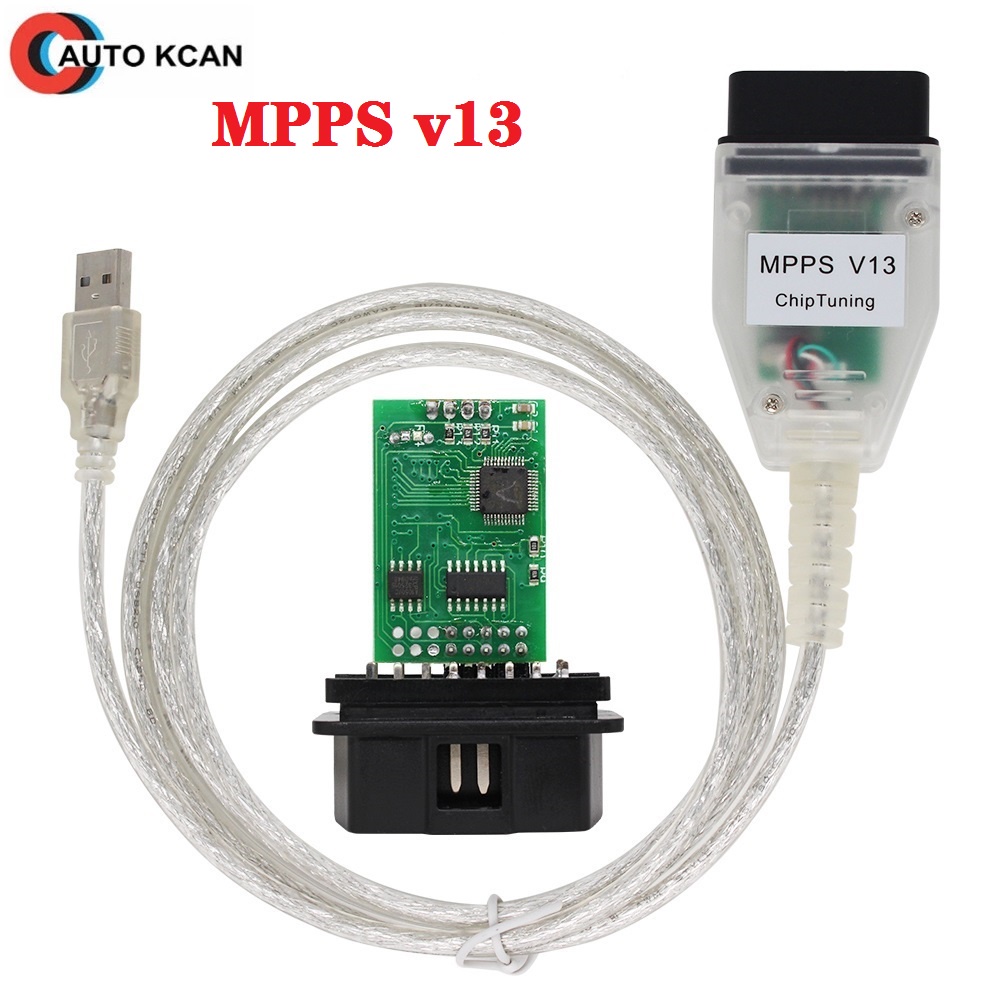 ECU Programmer SMPS MPPS V13.02 V13 K CAN Flasher Chip Tuning Remap ...