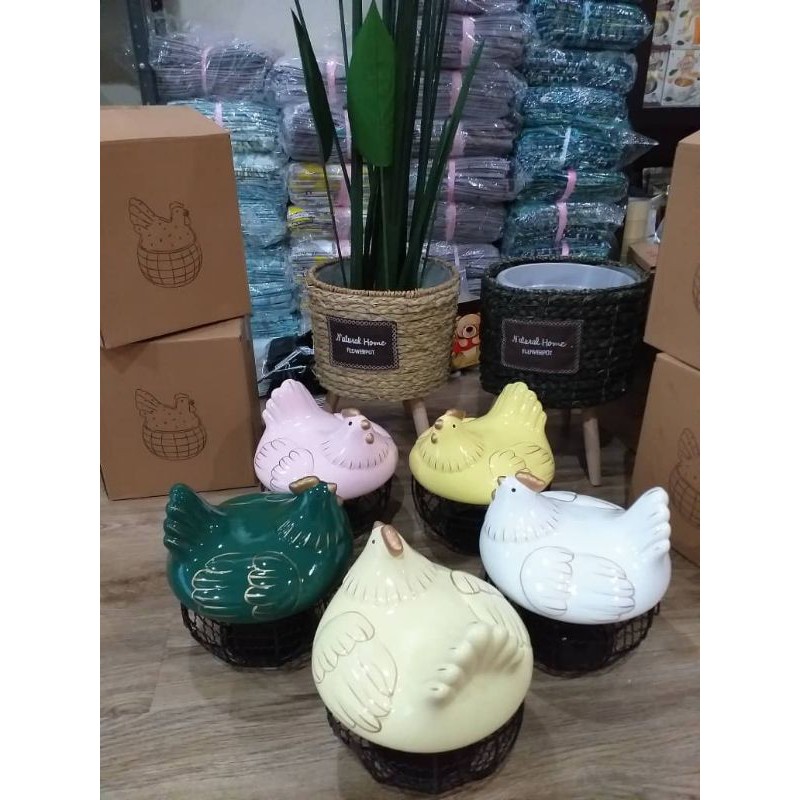 🔥Hot Item🔥 Large Ceramic chicken egg storage Ready Stock | Shopee Malaysia