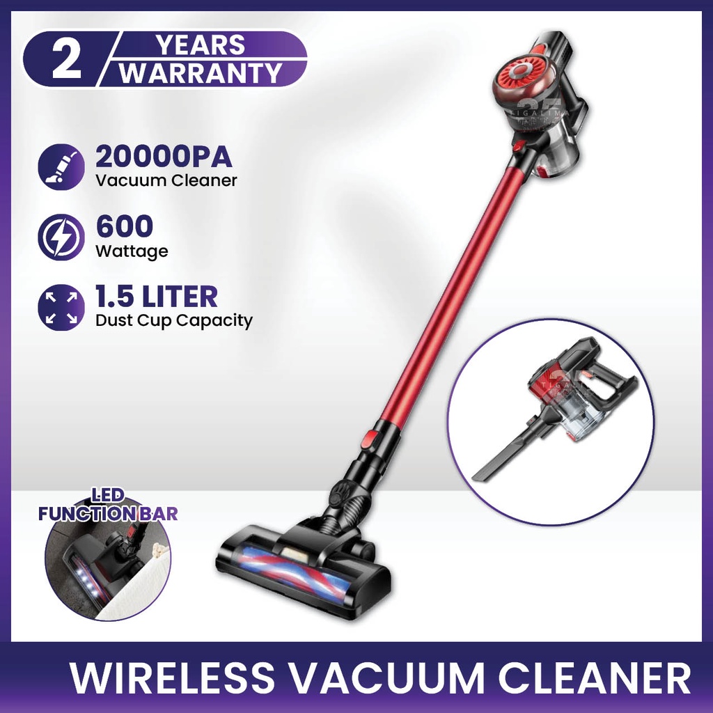Wireless Vacuum Cleaner 20000PA Portable Handheld Vacuum Cleaner ...