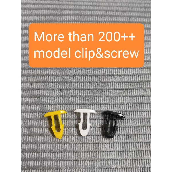 wiper panel rubber clip (100pcs) | Shopee Malaysia