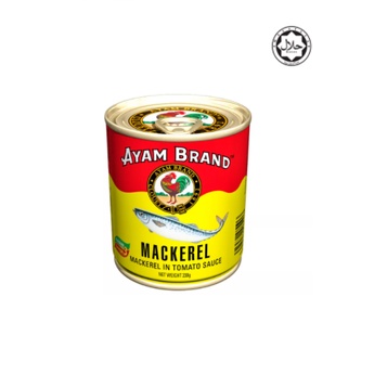 AYAM BRAND Mackerel in Tomato Sauce 230g | Shopee Malaysia