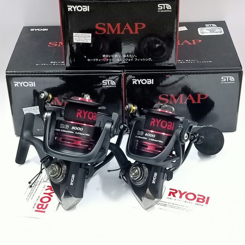 RYOBI SMAP SPINNING REEL (1 YEAR LIMITED WARRANTY KILANG MALAYSIA) | Shopee Malaysia