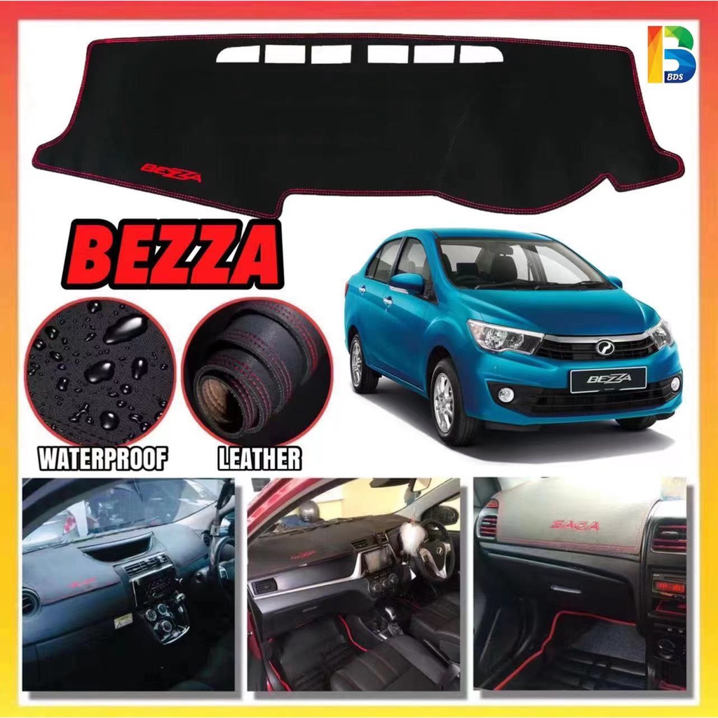 Perodua Bezza Leather Dashboard Cover Car Anti Slip Mat Bezza ...