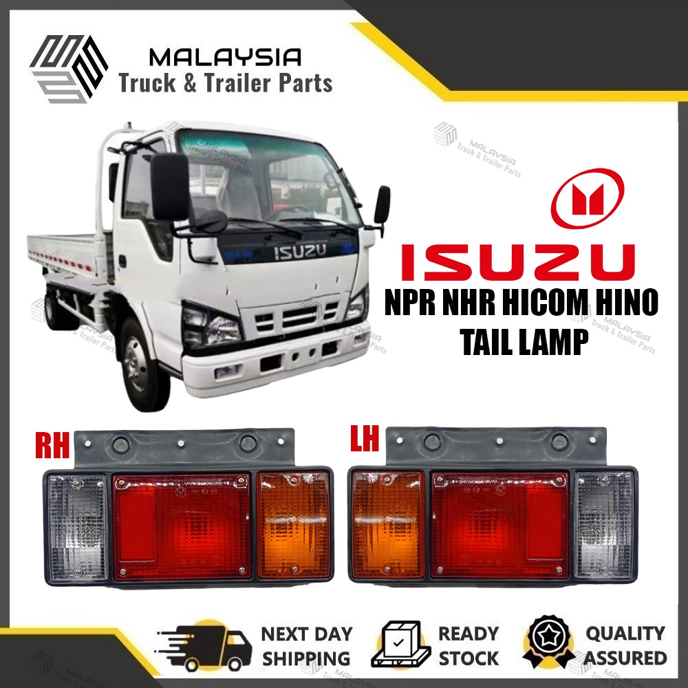 ISUZU NPR NHR N SERIES HICOM HINO TAIL LAMP SIGNAL TAIL LAMP COVER LENS ...