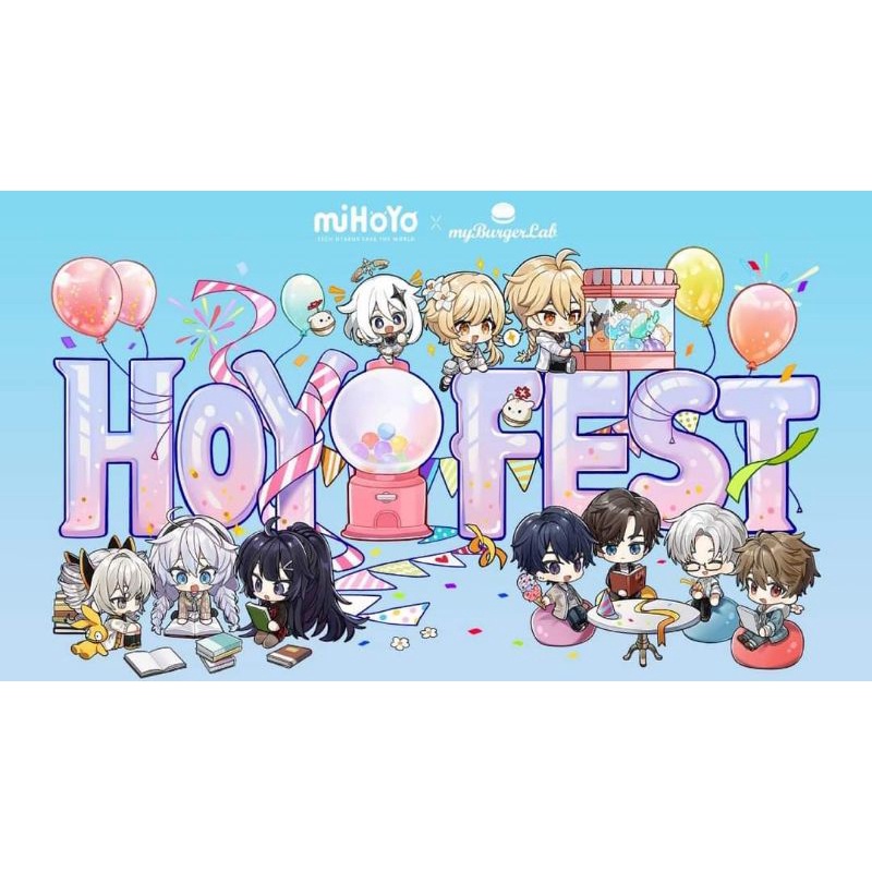 HOYOFEST MALAYSIA X MYBURGERLAB (Genshin & Honkai) | Shopee Malaysia