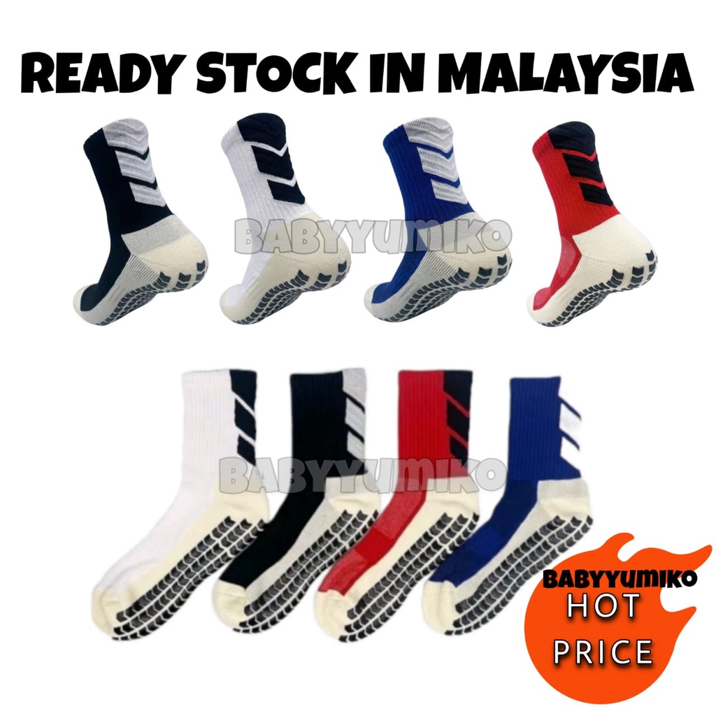 Sock Anti Slip Arrow Ready Stock Socks Stockings Bola Sepak Football ...