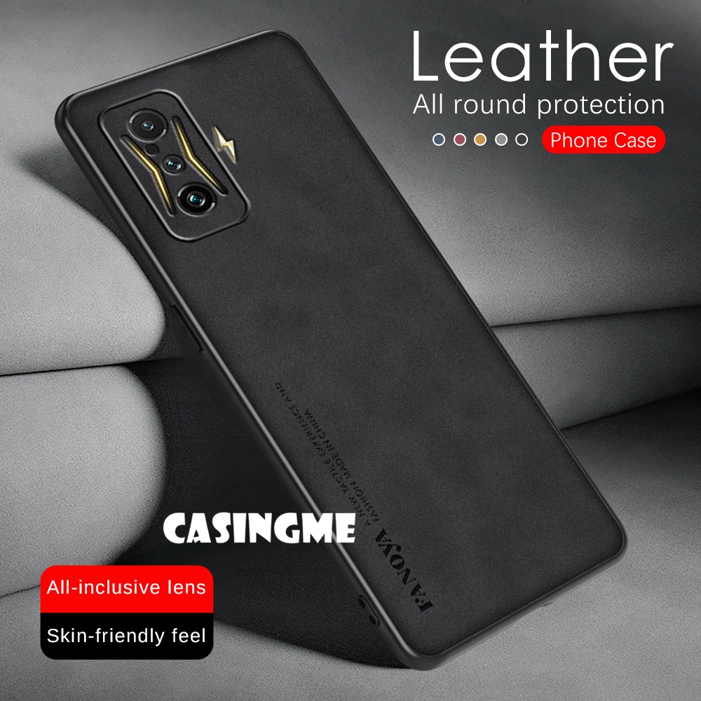 Xiaomi Poco F4 GT Casing Lambskin Leather Texture Cover PocoF4 X3 GT ...