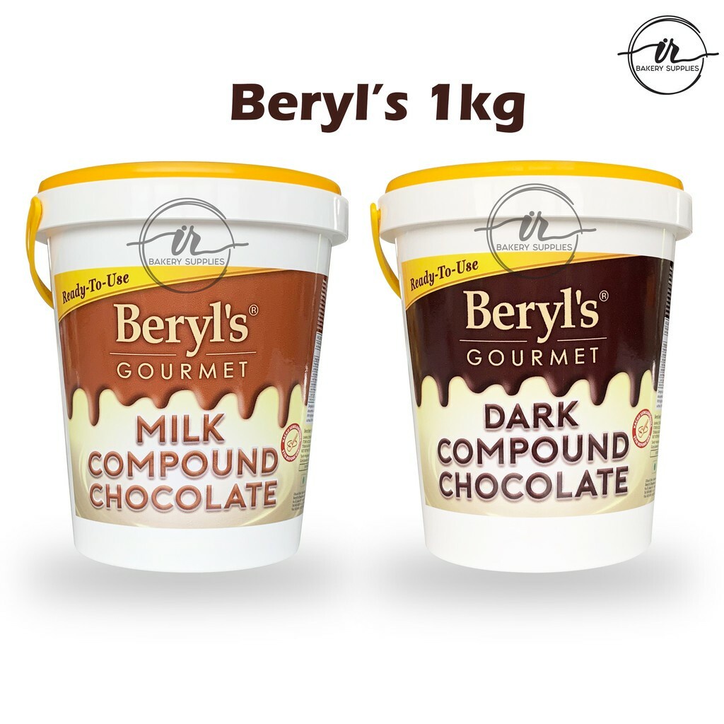 [1 KG] Berly's Chocolate Compound | Shopee Malaysia