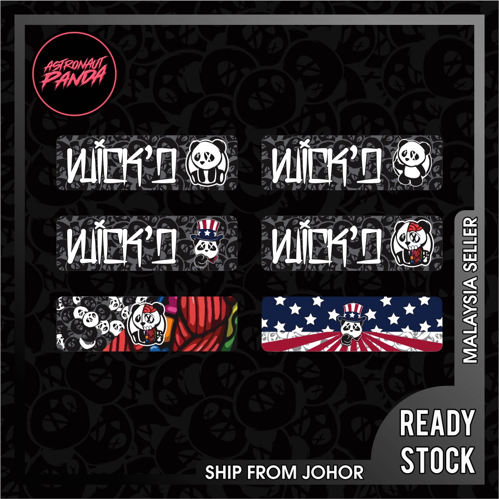 (Ready Stock) WICK'D Style Panda - Billet Box Butt Protector (Astronaut ...