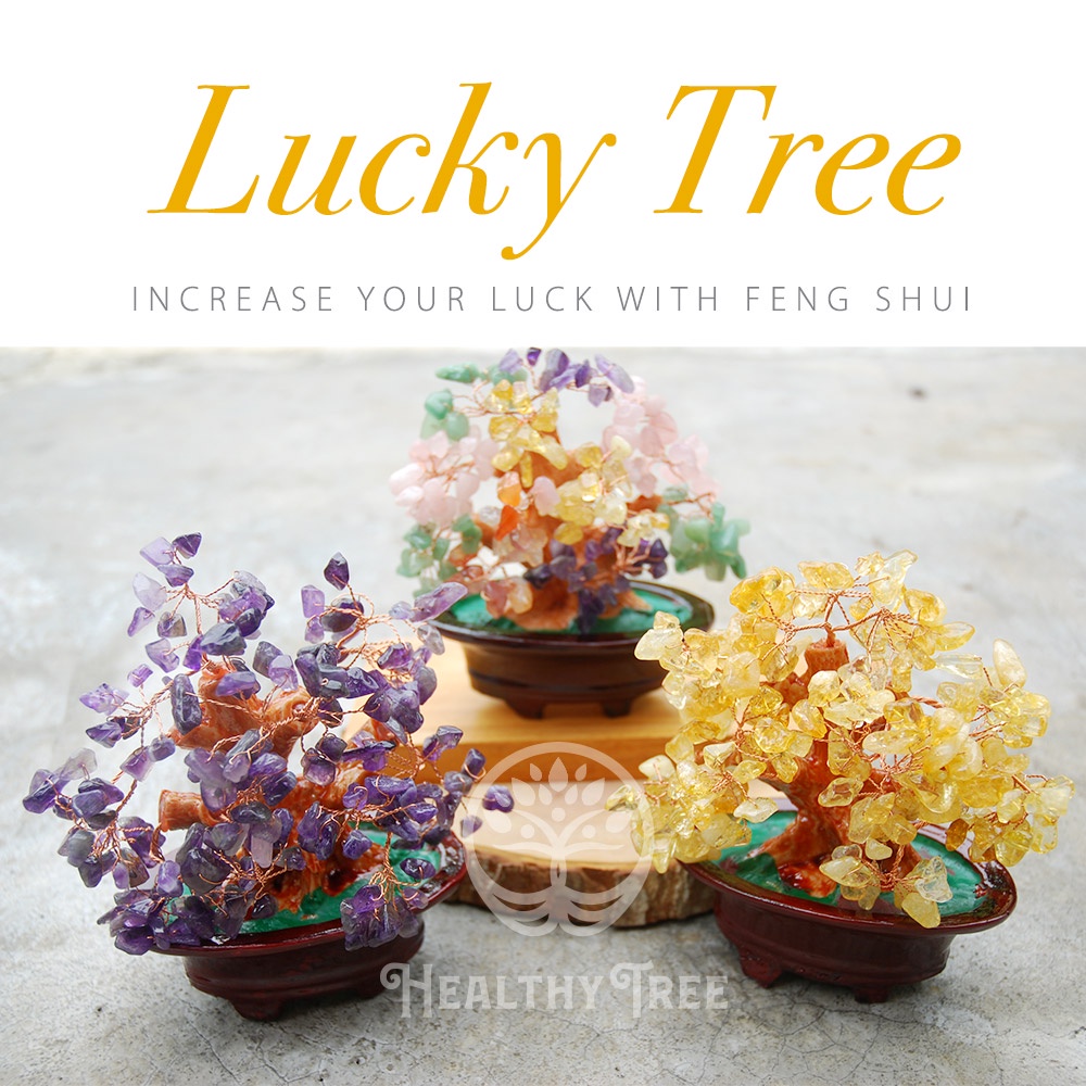 Crystal Lucky Tree for Fengshui (Lucky Crystal Tree) | Shopee Malaysia