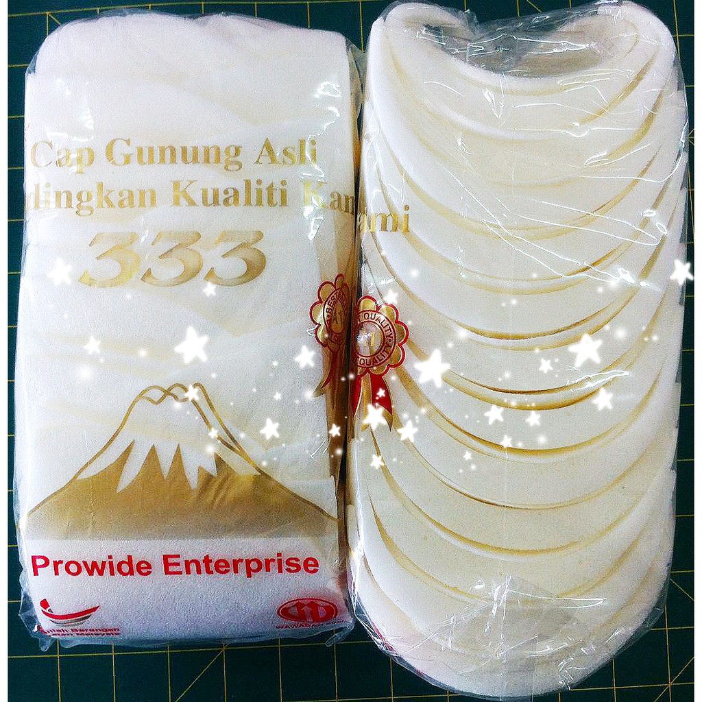 Span Bahu Cap Gunung 333 / Shoulder Pads 1/2" & 3/4" (12pasang/pkt ...