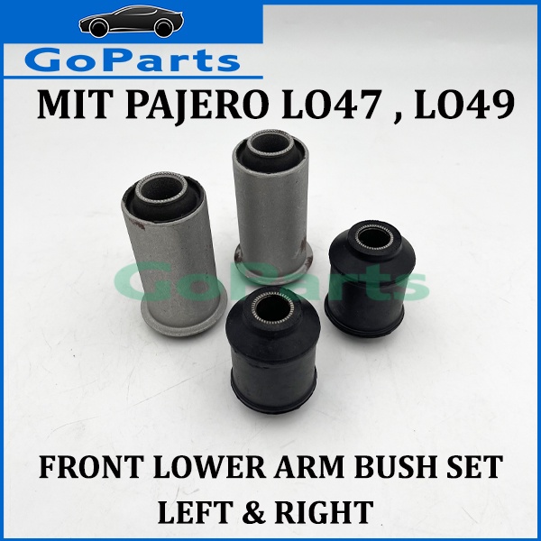 Front Lower Arm bush Set 4pcs Mitsubishi Pajero LO47 LO49 | Shopee Malaysia