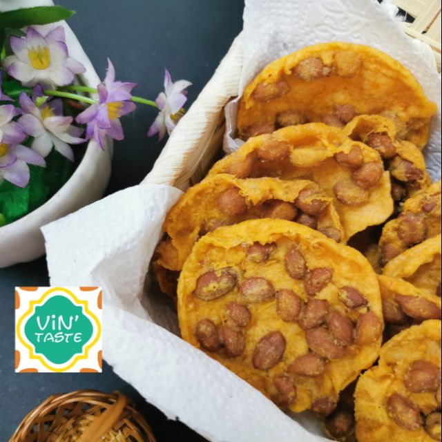 Tempeyek Kacang Tanah (Kacang Wangi) 🥜 Peanut Crackers 😋 Kriuk Kriuk ...