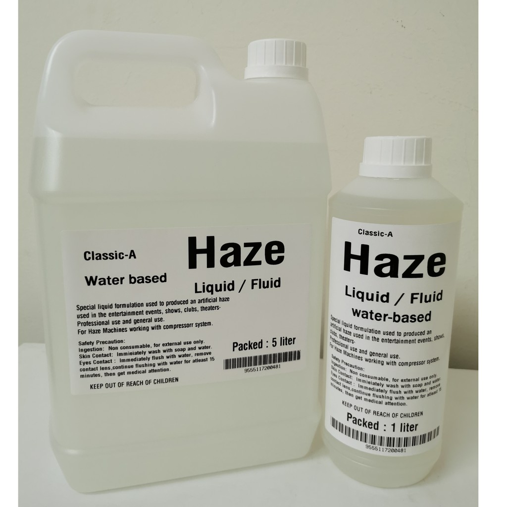 HAZE Liquid / Fluid ( Stage Haze Effect ) 1 liter | Shopee Malaysia