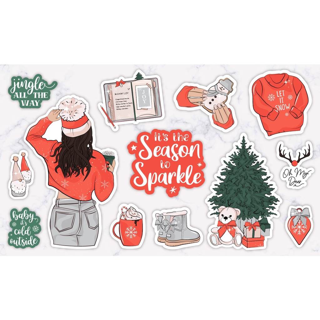 A4 Die Cut aesthetic Vinyl Sticker/Print Label Sticker/Kpop Sticker ...