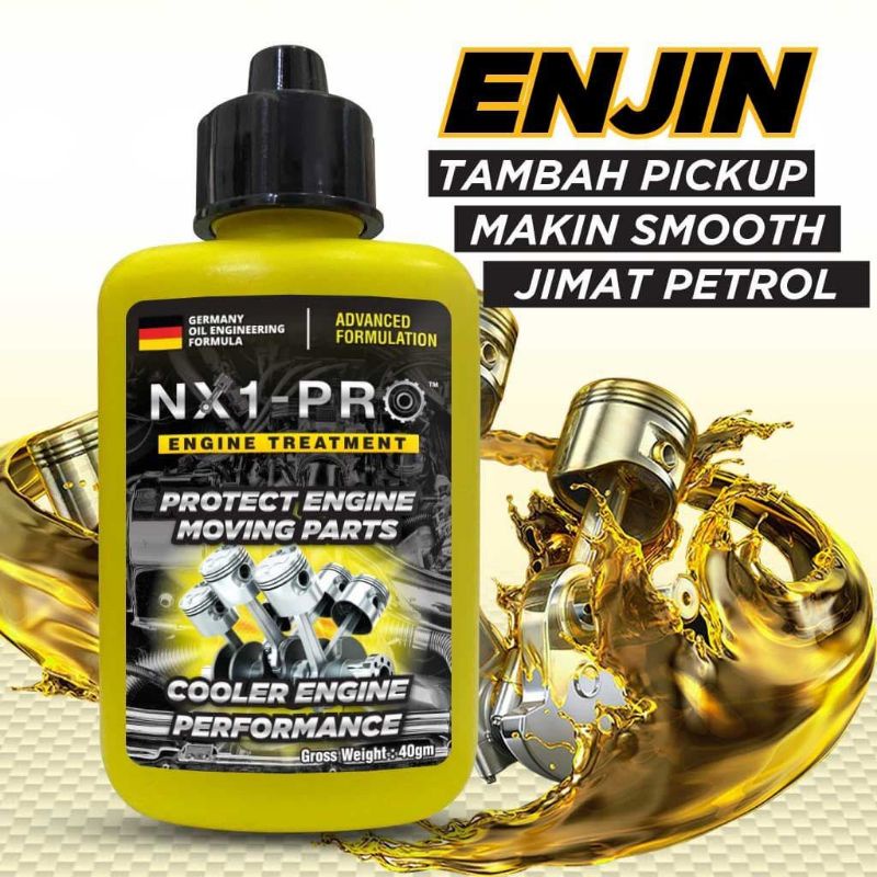 Nx1 Pro Engine Treatment Kereta New Design Packing Baru | Shopee Malaysia