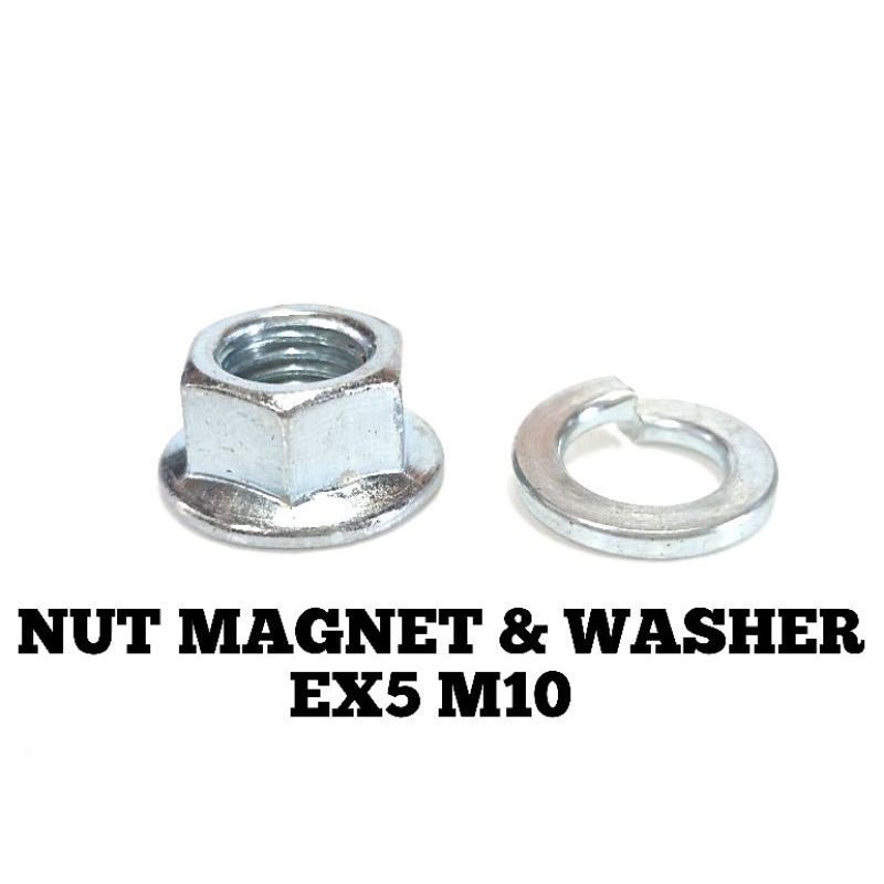 NUT MAGNET & WASHER SPRING EX5/DREAM/ WAVE M10 | Shopee Malaysia