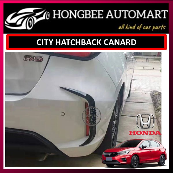 HONDA CITY HATCHBACK FACELIFT 2022-2025 REAR BUMPER CANARD / REAR ...