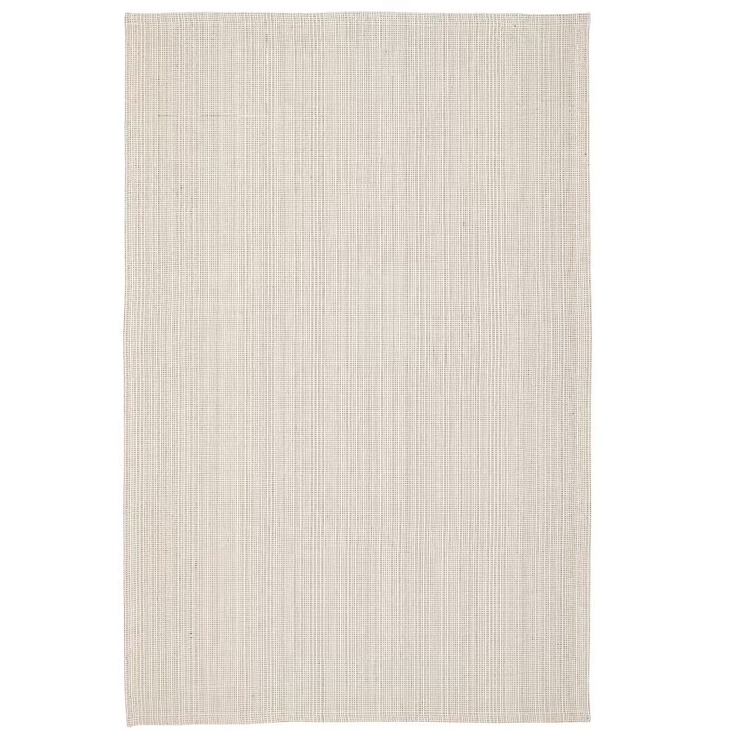 IKEA TIPHEDE Rug, flatwoven, natural/black120x180 cm (3 ' 11 "x5 ' 11 ...