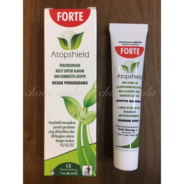 Atopshield Forte (40ml) | Shopee Malaysia