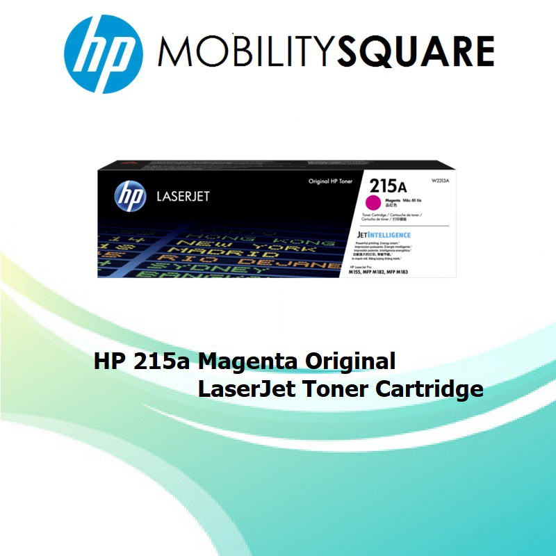 HP 215A Original LaserJet Toner W2310A/W2311A/W2312A/W2313A | Shopee ...