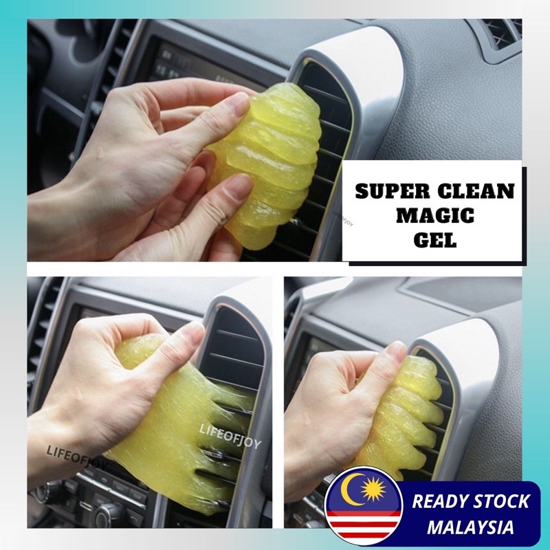 Super Clean Magic Gel Cleaner Car Dust Remover Gel Keyboard Cleaner Gel ...