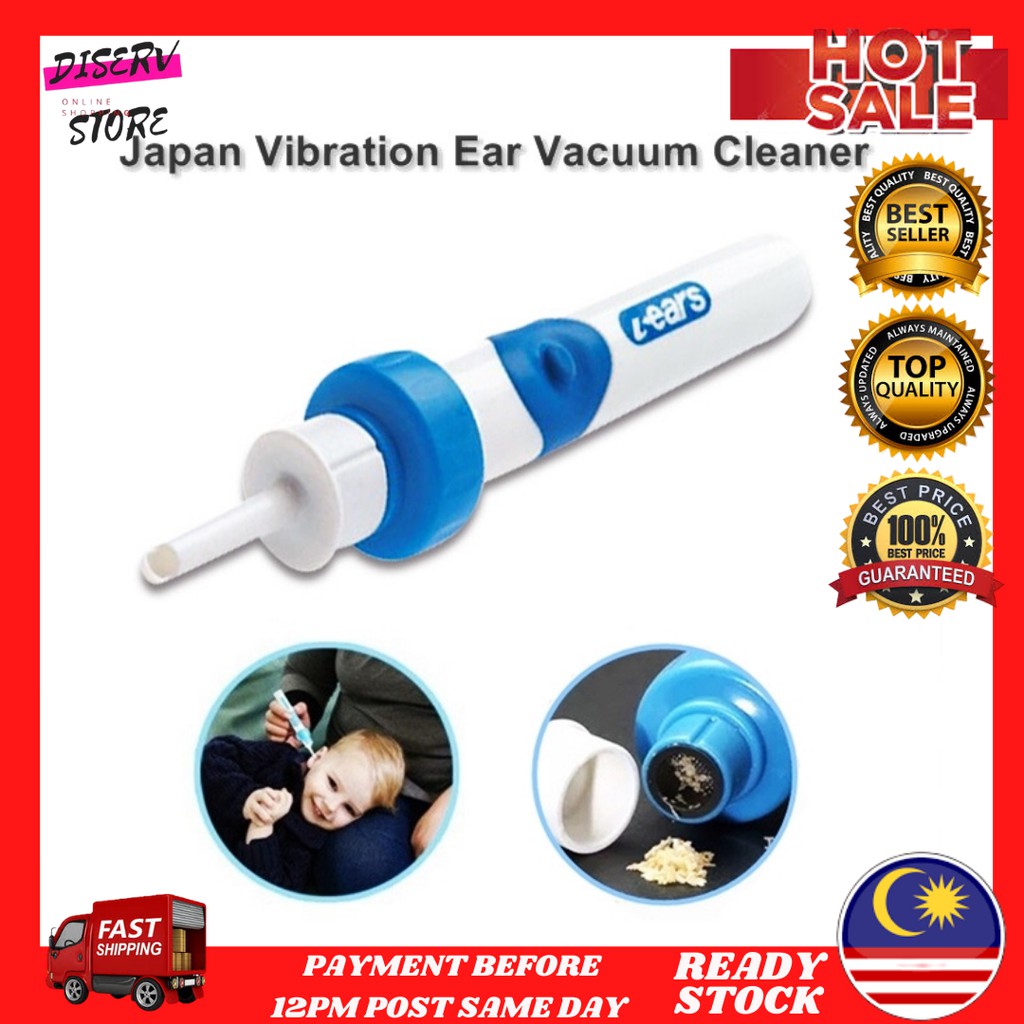 Vacuum Suction Earwax Painless Cordless Ear Pick Wax Tweezers Remover ...