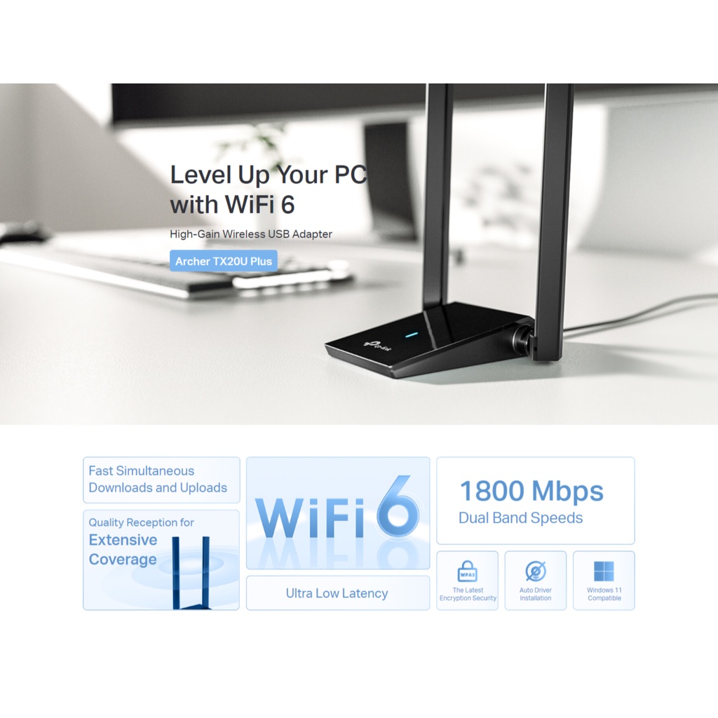 TP-Link Archer TX20U TX20U Nano TX20U Plus AX1800 Wi-Fi 6 Dual Band ...