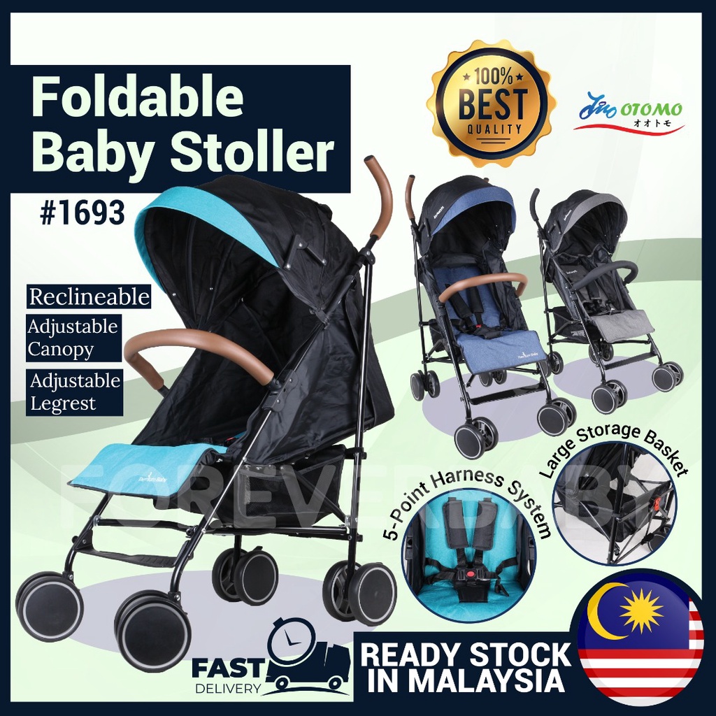 OTOMO AUTHORIZE Stroller Baby Travel Compact Bayi Lightweight Travel ...