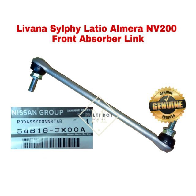 Nissan Front Stabilizer Bar Link (1pc)(Original) 54618-JX00A Livina ...