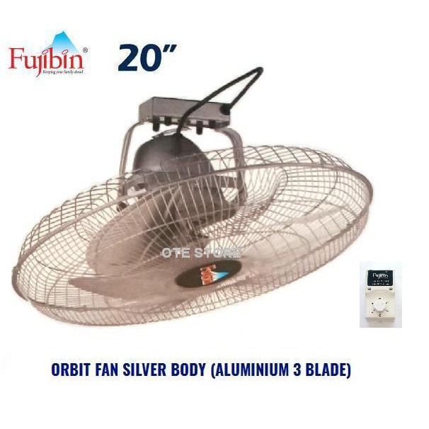 FUJIBIN FBR-20 20 INCH AUTO FAN (3 BLADE ALUMINIUM) | Shopee Malaysia