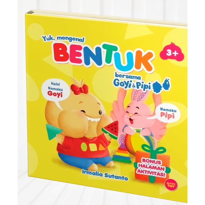 [Mizan] Bbw Goyi Pipi Series Let's Get to Know Shapes with Goyi and ...