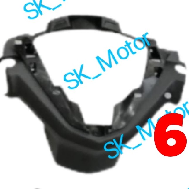 Yamaha Y15ZR Y15 YSUKU V2 Original Inner Cover Full Set Kaver Hitam Meter Cover Tengah Tank ...