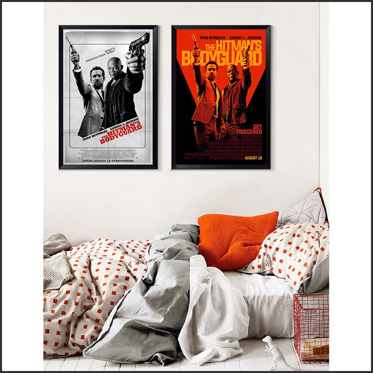 Made In Japan Canvas Movie Poster The Hitman Bodyguard The Painting ...