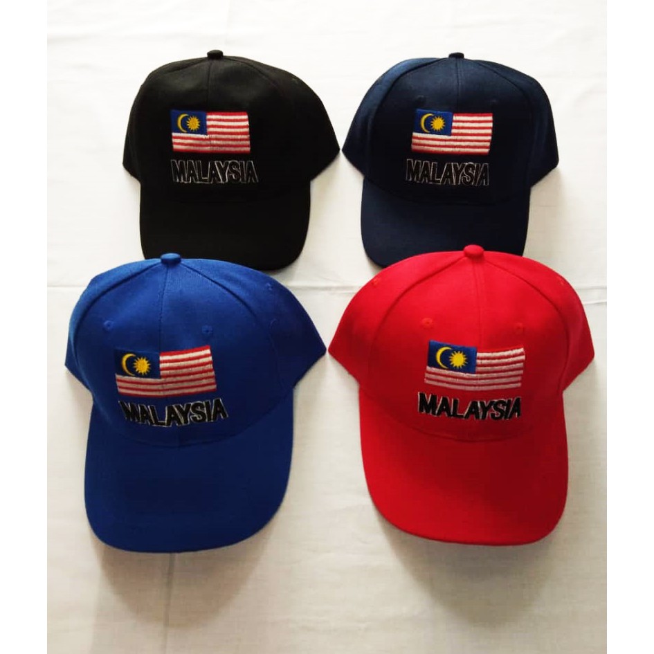 EX-STOCK Penang ! MALAYSIA FLAG MERDEKA CAP -Unisex Mens Womens ...