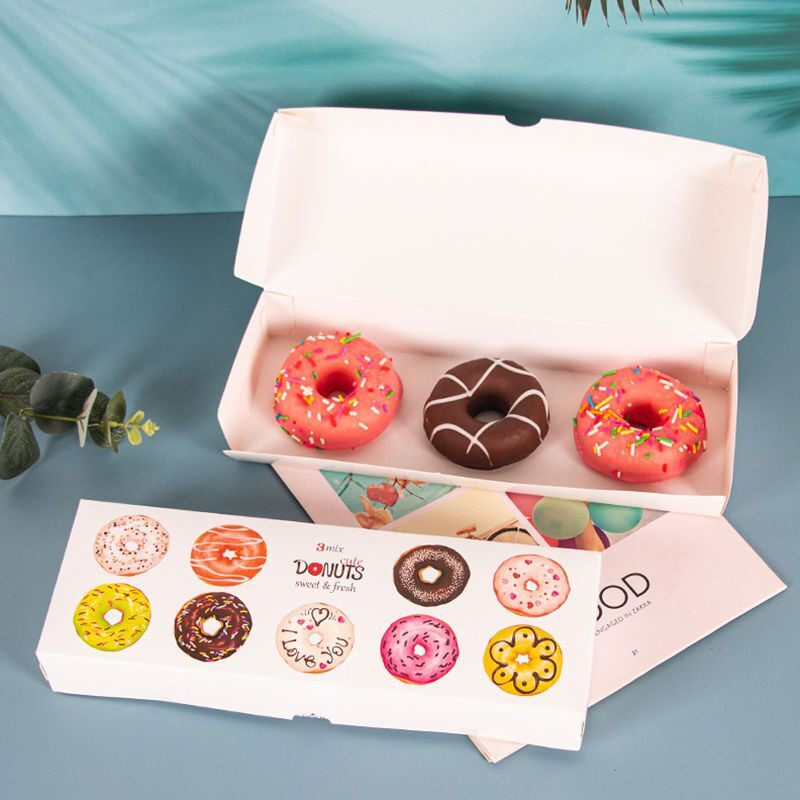 AR - Kotak Kuih Kotak Kuih Donat Kotak Packaging Box Gift I Food Box l ...