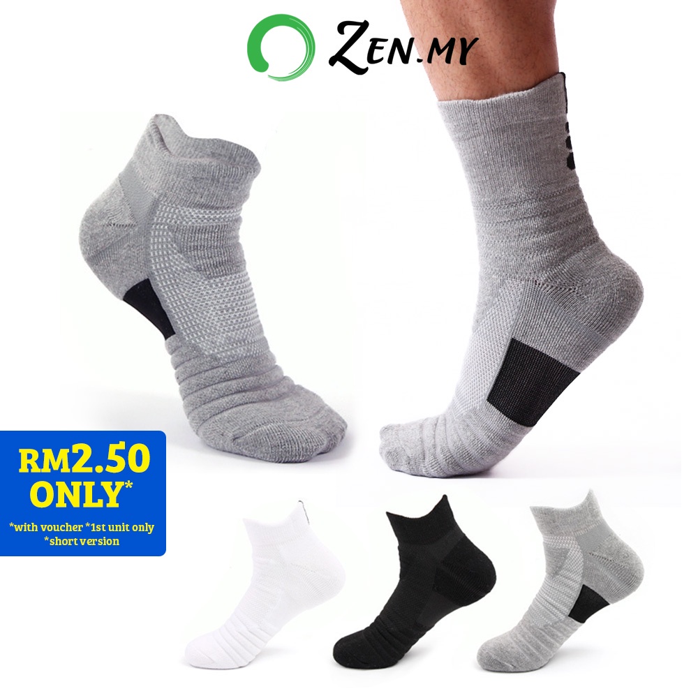 [ZEN.MY] Sports Socks for Football, Futsal, Running, Cycling ...