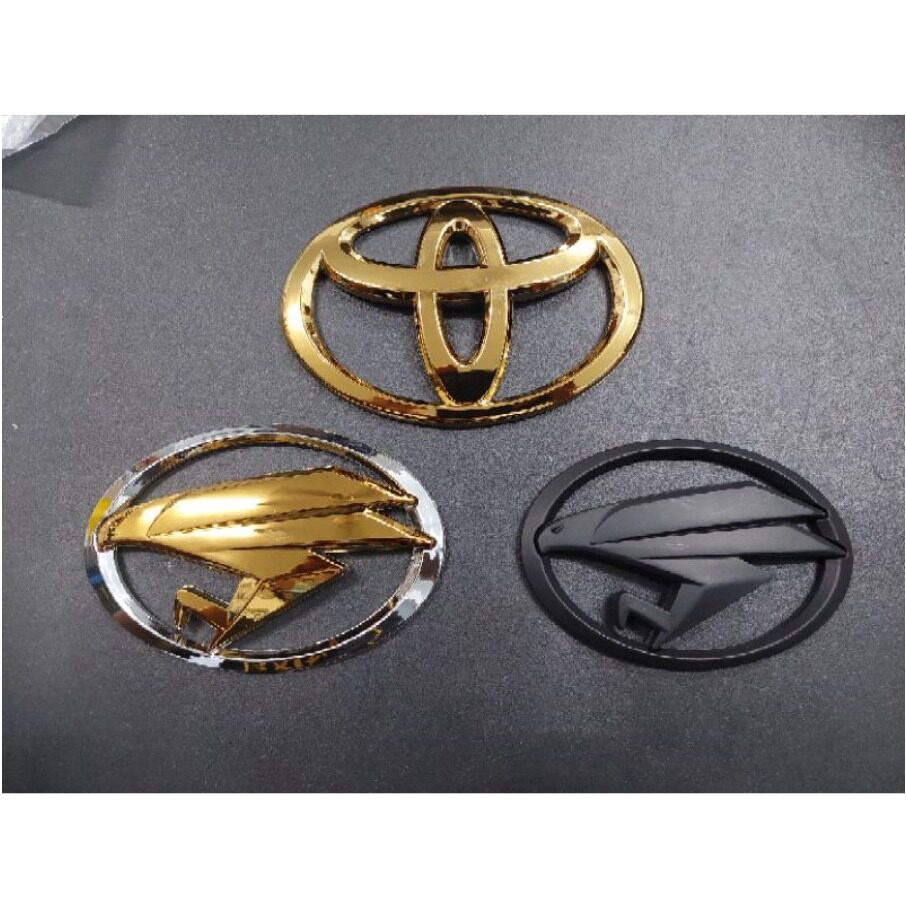 Toyota Harrier Eagle Gold Black Chrome Emblem Logo | Shopee Malaysia