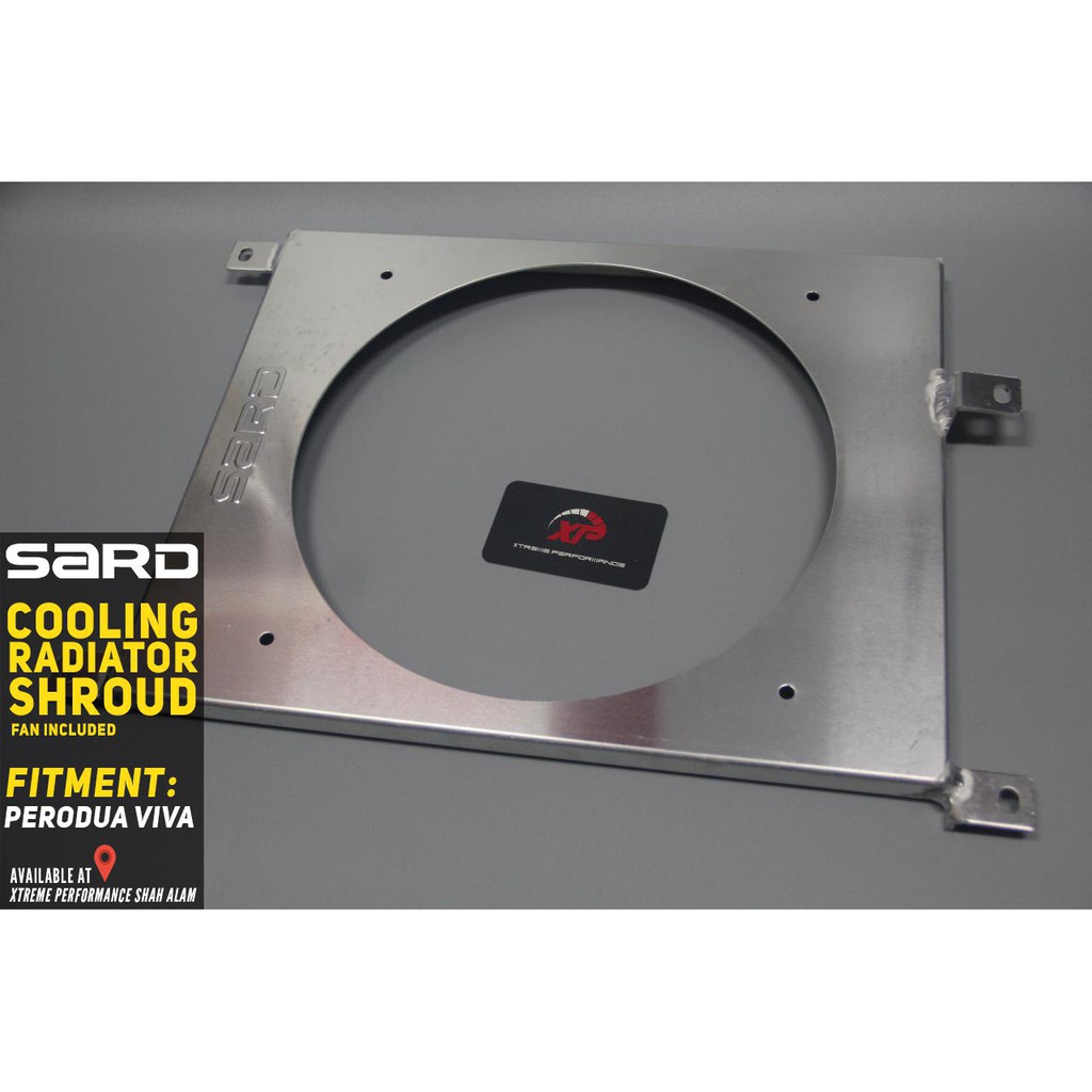 Sard Racing Radiator Fan Shroud Perodua Viva 12 Inch | Shopee Malaysia