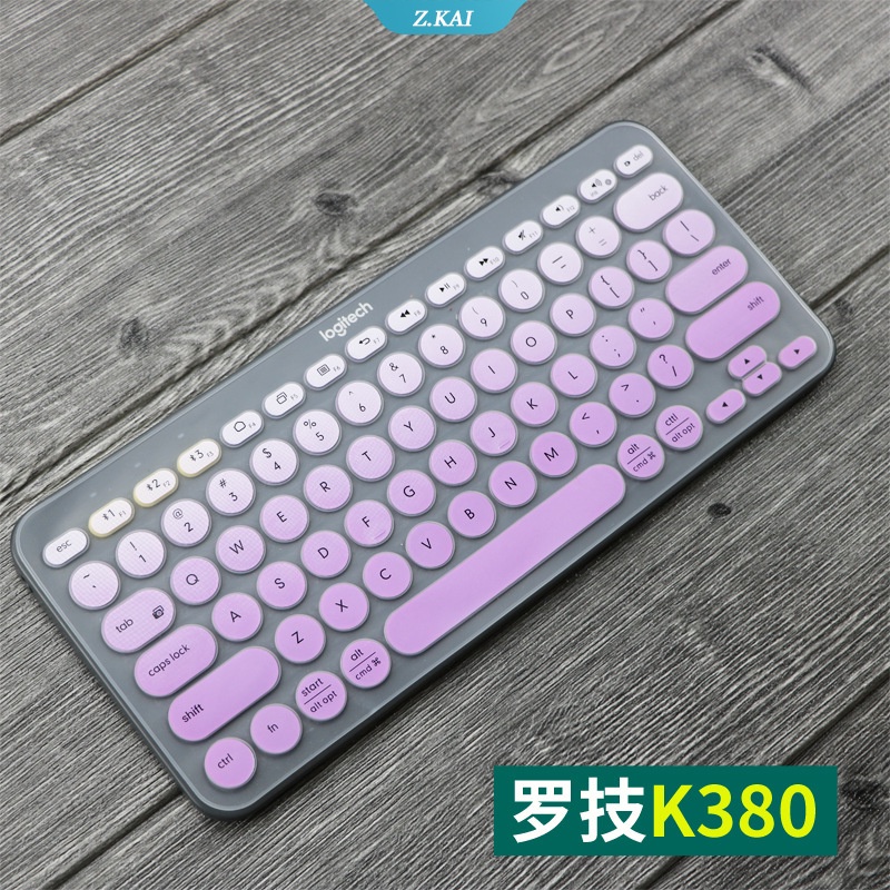 Hot 1PC Silicone Laptop Keyboard Cover Logitech K380 Skin Protector ...
