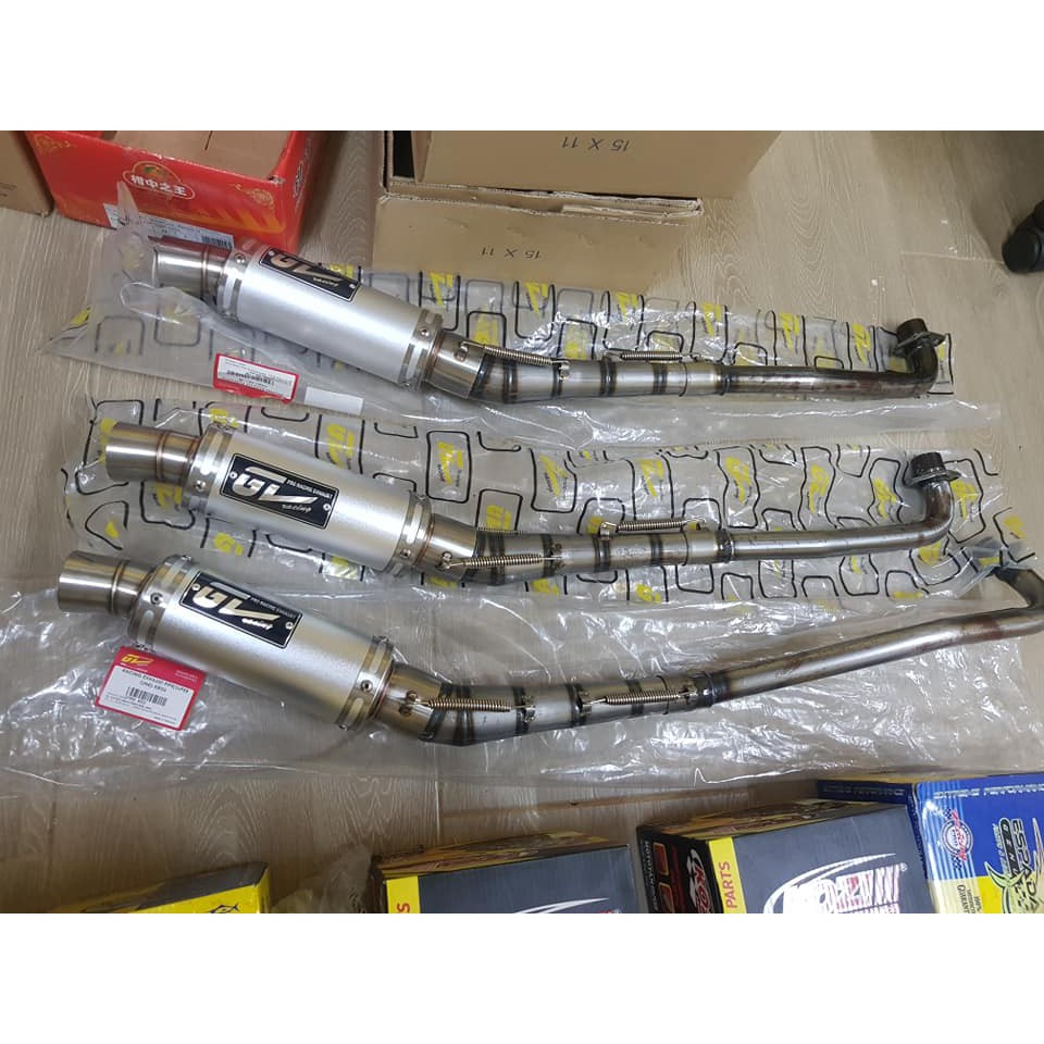 Ekzos GL Racing Kriss100 dan Kriss110 Tabung Pendek Super One Open ...