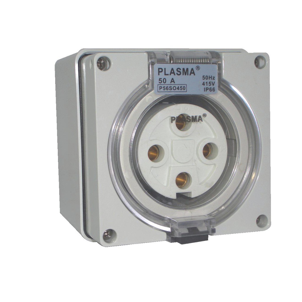 Plasma P56SO450 50A 4pin Weatherproof Socket | Shopee Malaysia
