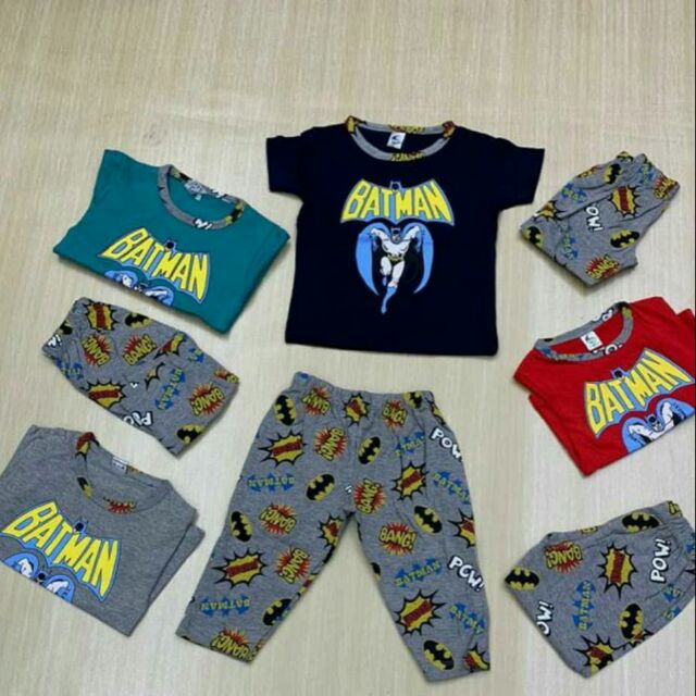 *NEW DESIGN*Pyjamas Batman(pyjamas Baby saiz) | Shopee Malaysia