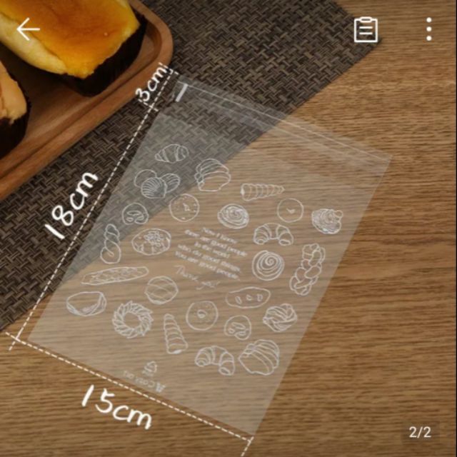 (Thank you design) +-100pcs Plastik Roti Saiz 15cmx18cm | Shopee Malaysia